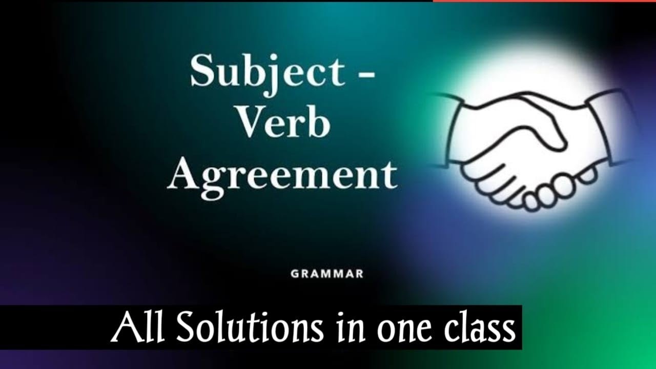 Subject Verb Agreement. Concord English Lesson/Important Rules/ English ...