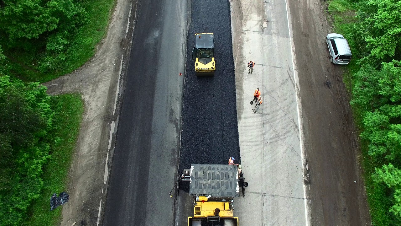 CORE ROCK Construction Paving video - YouTube