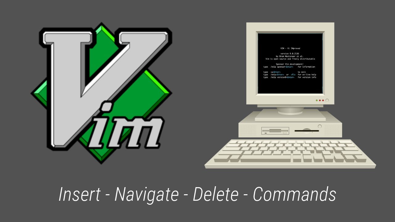 أساسيات ڤيم | Vim Basics - YouTube
