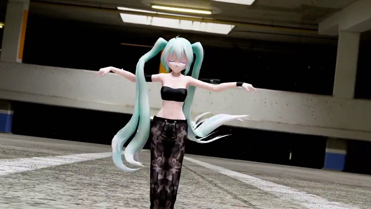 【MMD】夜に駆ける/YOASOBI with Tda hatsune miku - YouTube