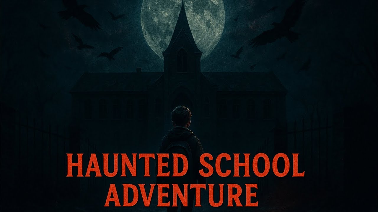 👻 Haunted School Adventure at Night | Real Life Horror Exploration 🌙 ...