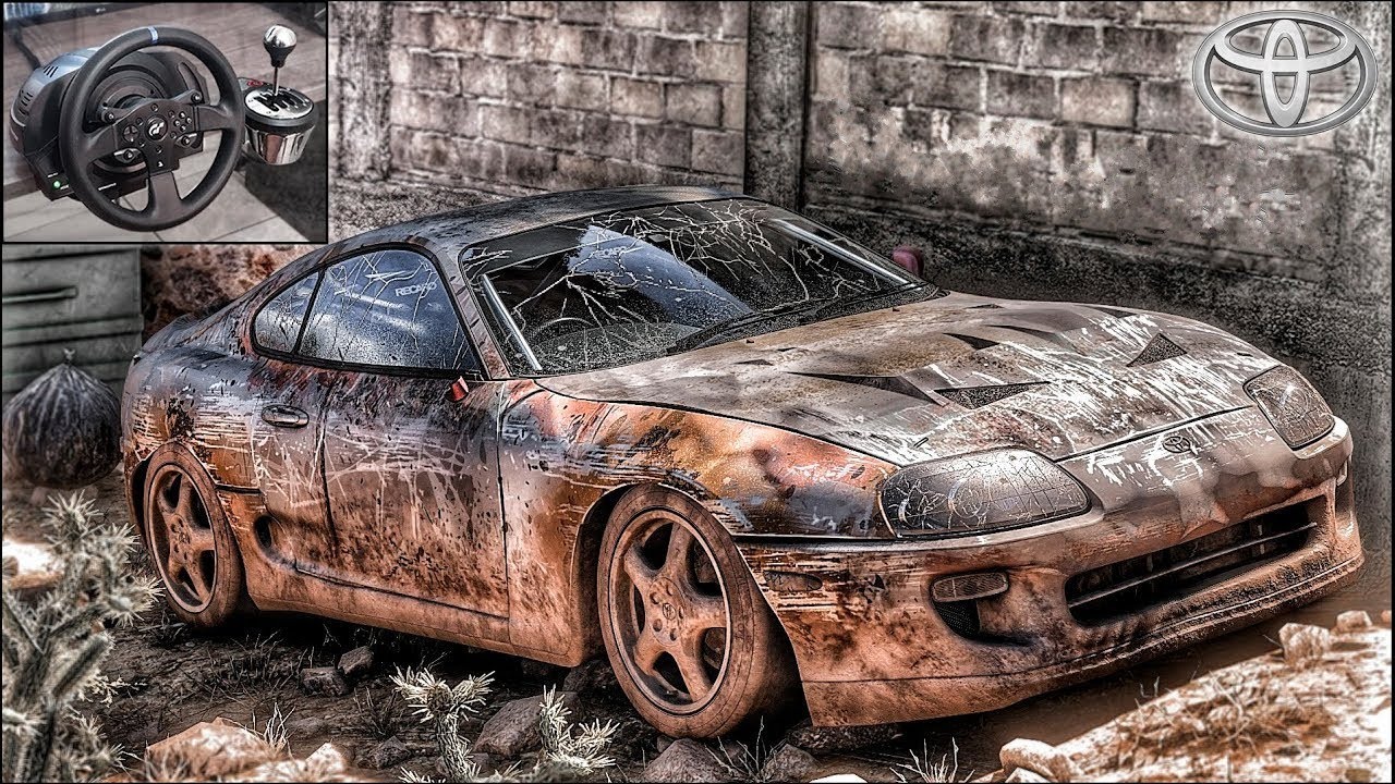 Rebuilding a Toyota SUPRA RZ MK4 - Forza Horizon 5 - Thrustmaster ...
