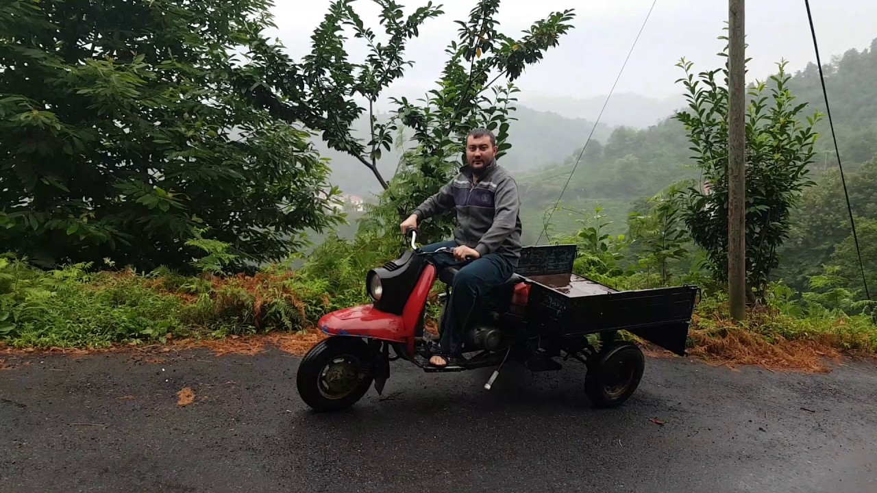 muravey motor yokuş kalkış ve hız testi - YouTube