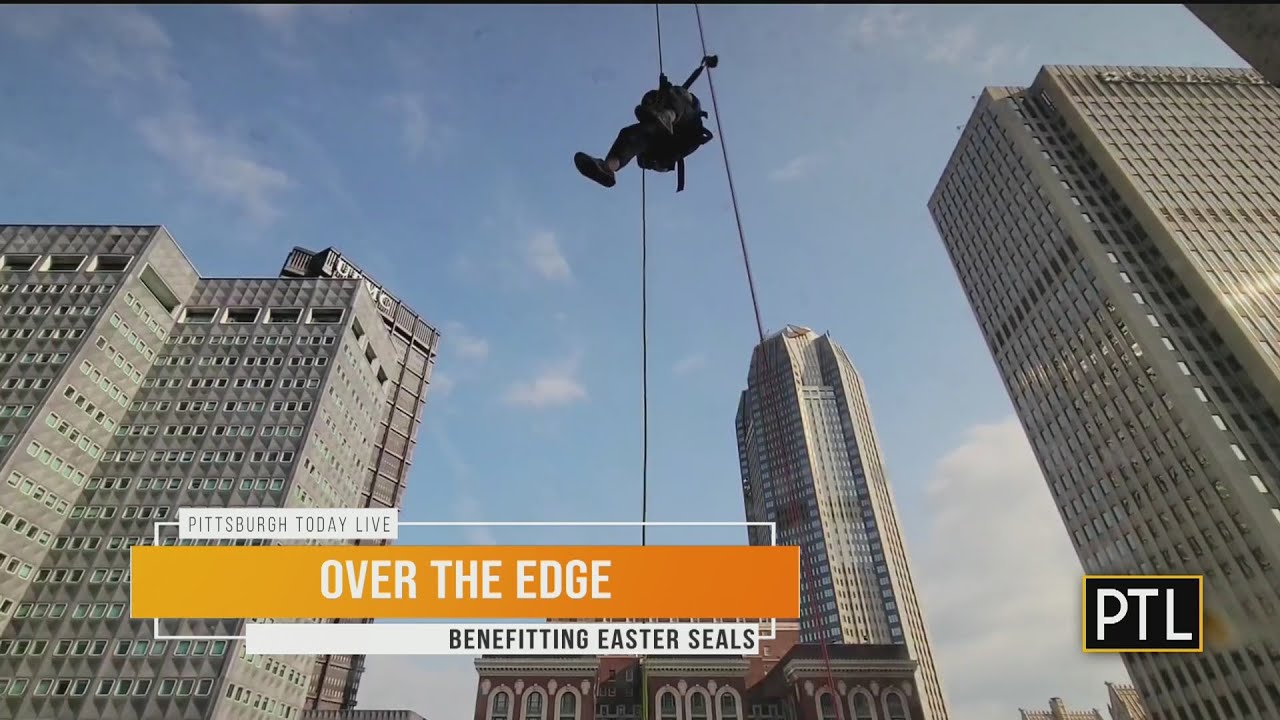 Skyscraper Rappelling For A Good Cause - YouTube