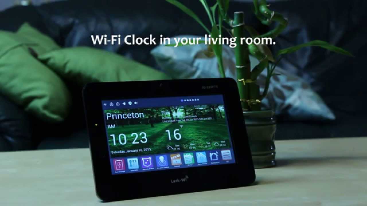 CREEK: Wi-Fi Smart Clock Now On kickstarter just $39! - YouTube