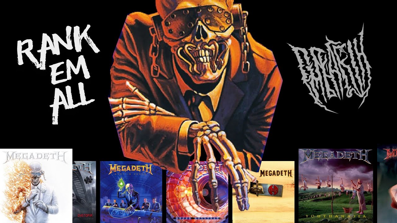 All 17 Megadeth Album Covers Graded & Ranked From WORST to BEST - YouTube