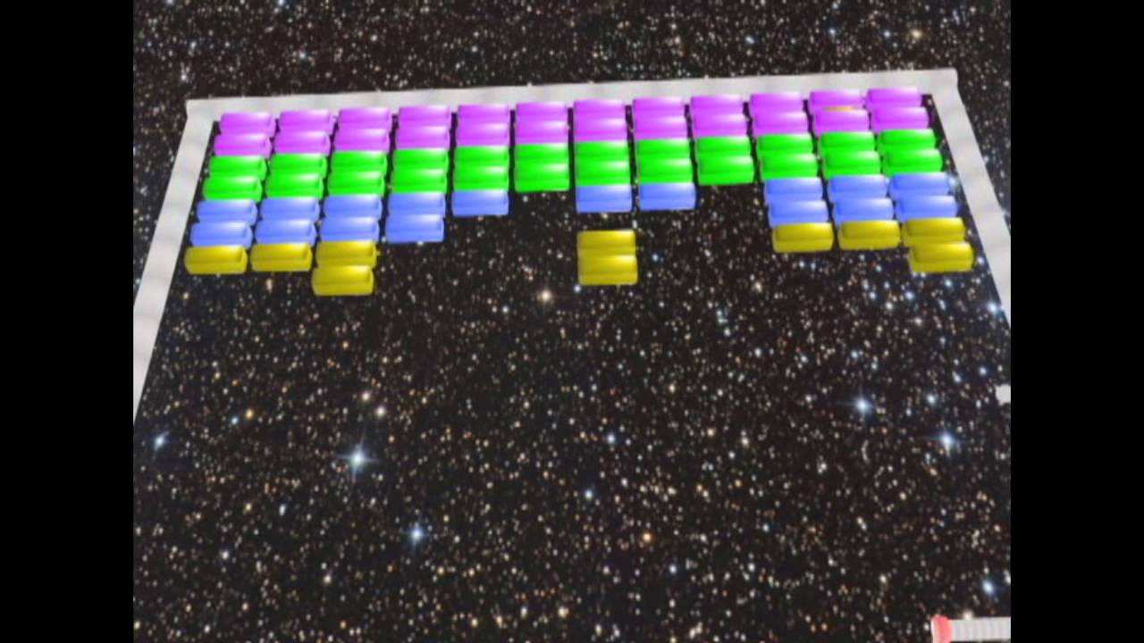 Arkanoid 3D Max - YouTube