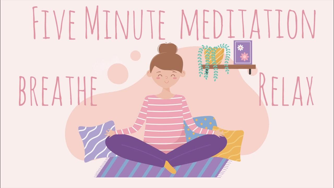 5 Minute Meditation ~ Breathe & Relax ~ Mindful Meditation - YouTube