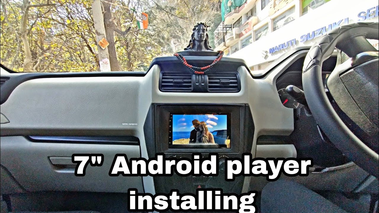 7"Android player installing in Scorpio - YouTube