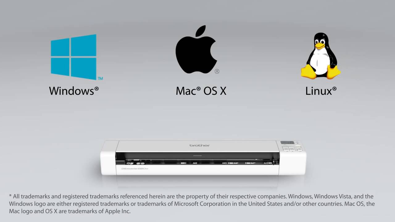 Brother DS 820W Mobile Scanner at HuntOffice - YouTube