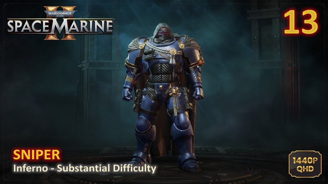 #13 Sniper - Operation: Inferno - Substantial Difficulty - Space Marine 2 - YouTube