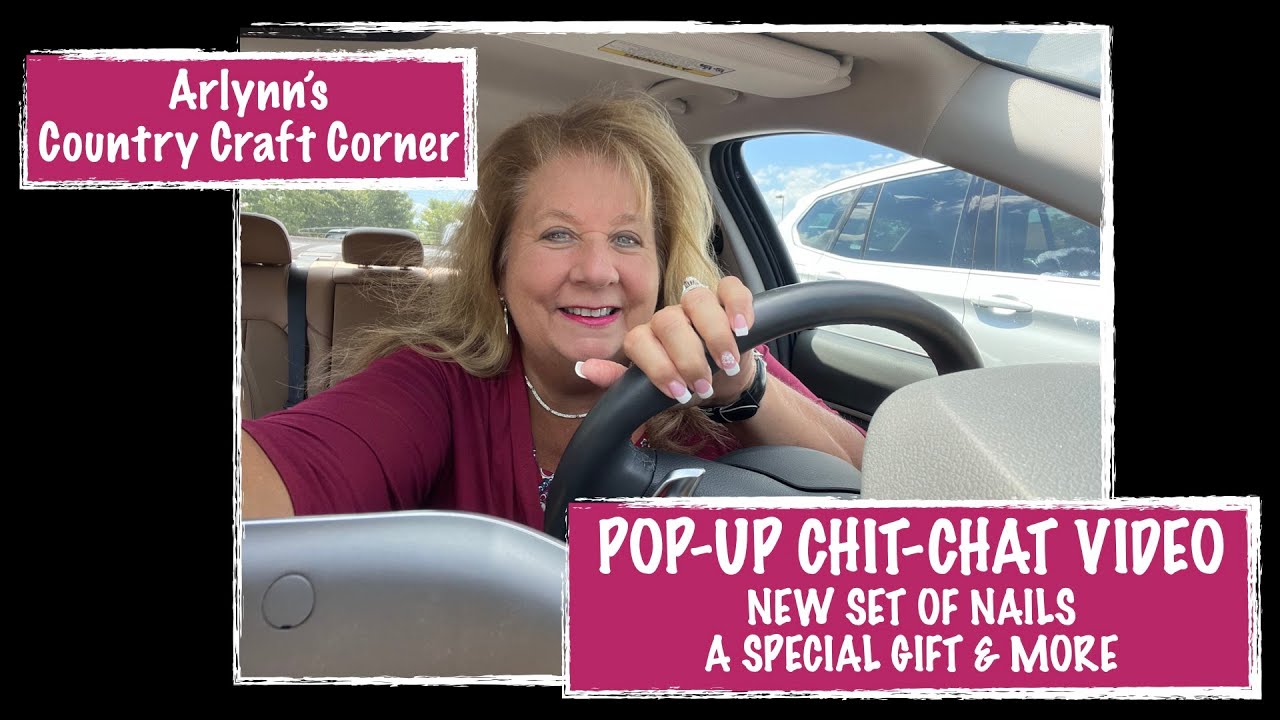POP-UP CHIT-CHAT VIDEO - NEW SET OF NAILS, A SPECIAL GIFT, & MORE - YouTube