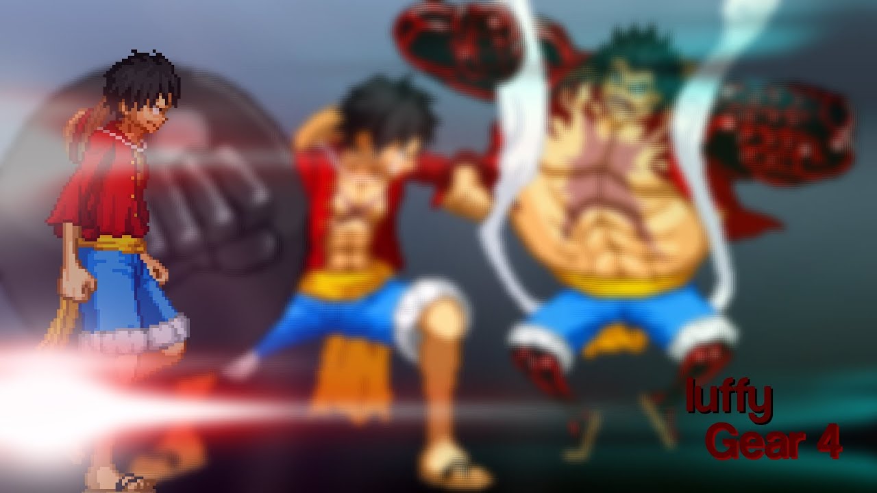 Luffy-gear4 stick-nodes Sprite 4.0.0 - YouTube
