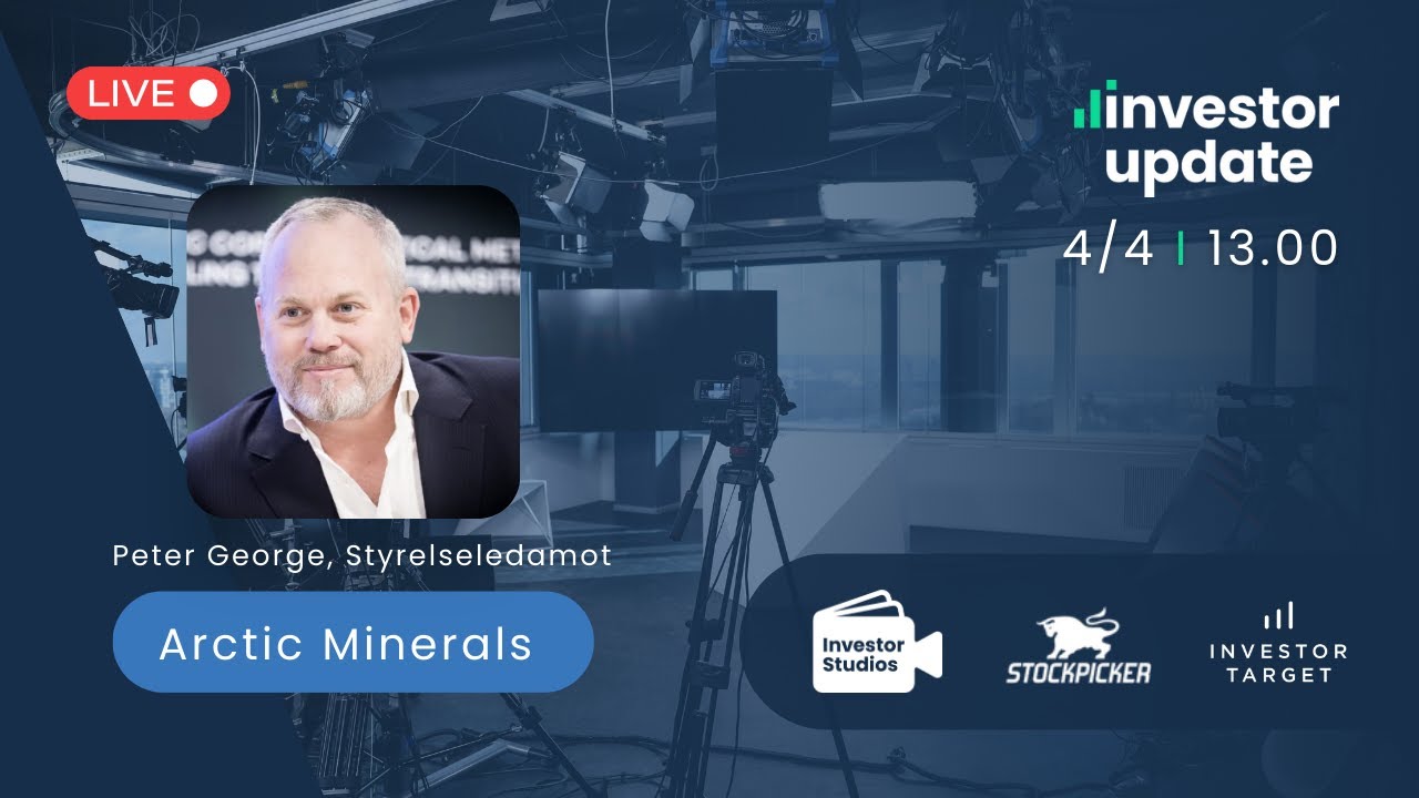 Arctic Minerals - Styrelseledamot Peter George presenterar kopparfyndet i Dalsland om 447.000 ...