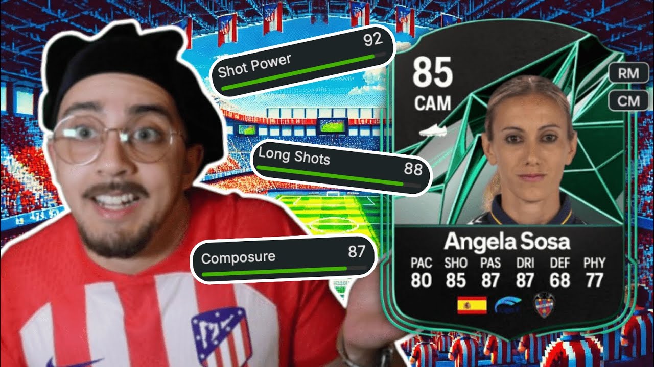 Is ÁNGELA SOSA’S SBC Worth It? - Atléti Past & Present - YouTube