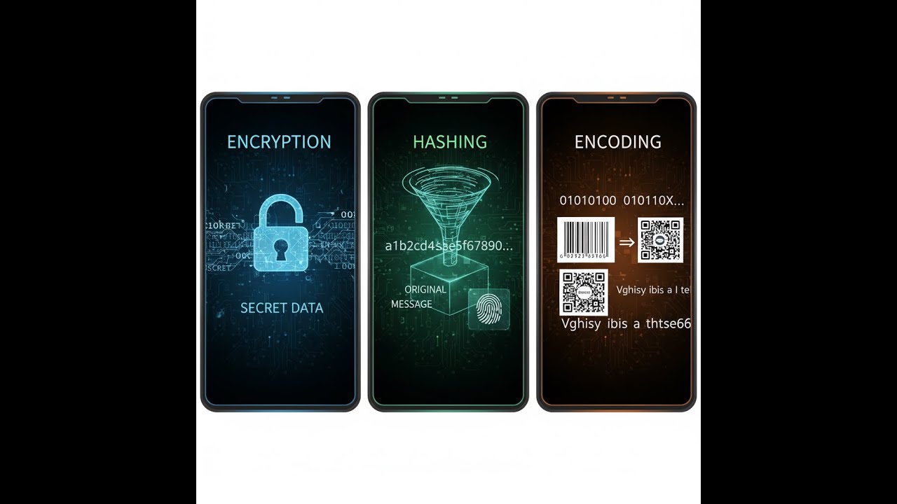 Cyber Security Online Course - Cryptograpy ( Encryption, Encoding , Hashing) - Part2 - YouTube