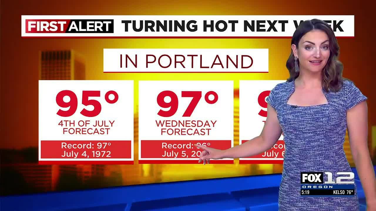 First Alert Friday evening FOX 12 weather forecast (6/30) - YouTube