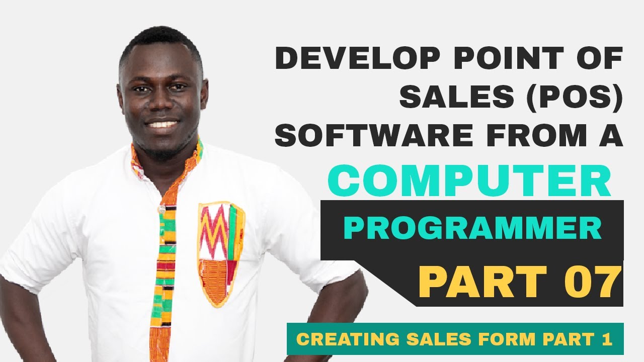 Part 07 - Designing Sales Form in Windows Form for POS using Entity ...