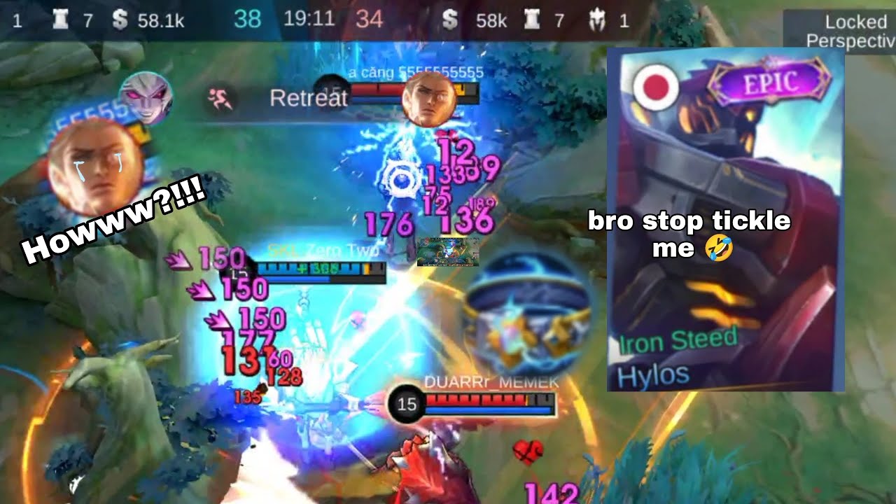 Mobile Legend: Hylos Unbreakable Tank! - YouTube