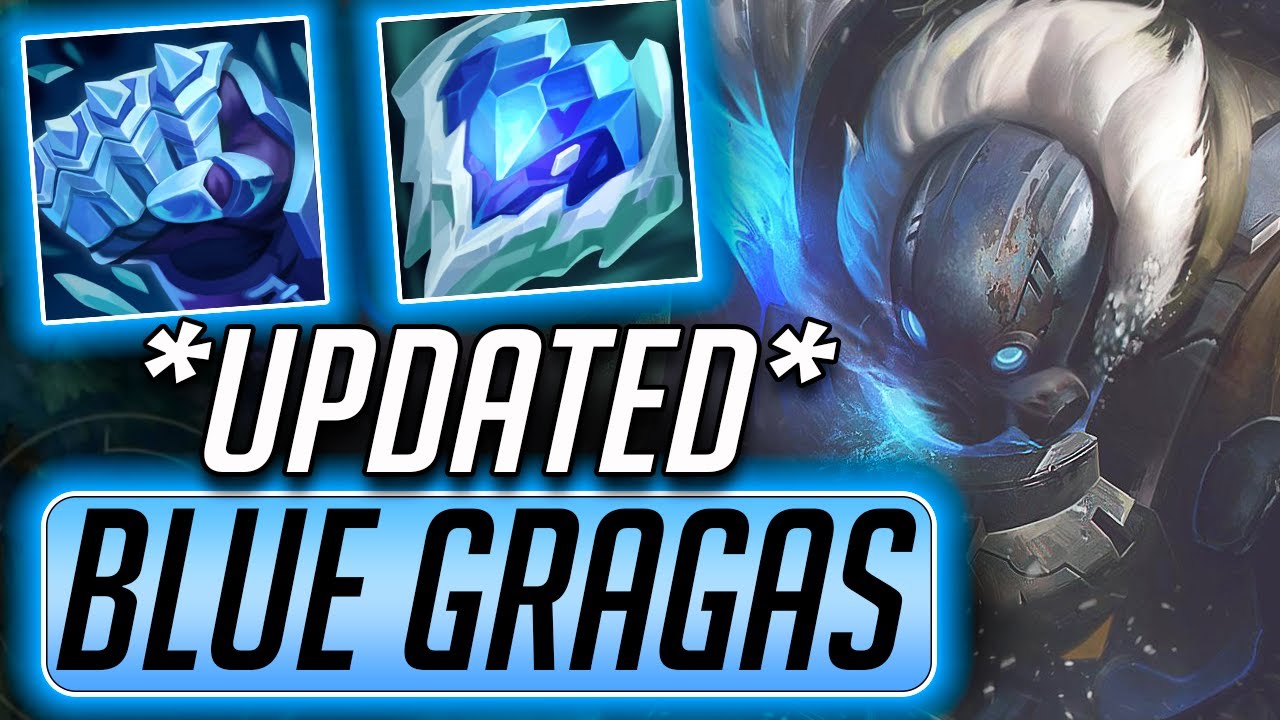 WILD RIFT THE BEST BLUE GRAGAS BUILD ON 4.2 (HE IS OP WITH ICE DRAGON ...