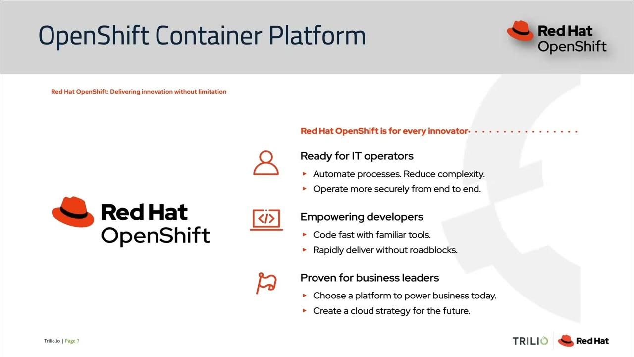 A Framework for GitOps App Recoverability With Red Hat OpenShift and TrilioVault - YouTube