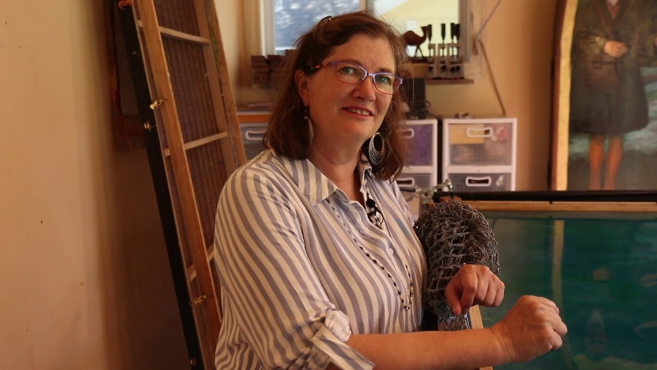 Sandra Hansen - International Environmental Artist - YouTube