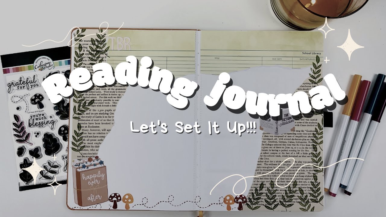 READING JOURNAL SET UP 2022 | Title, TBR, Books Read - YouTube
