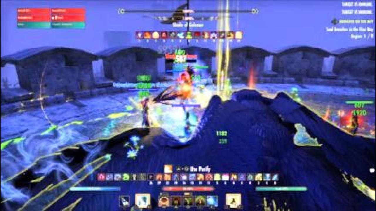 Elder Scrolls NCR 34 min run 4 man 7/23/23 Healer Drervyl - YouTube