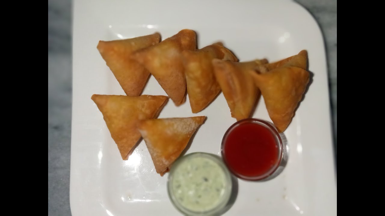 EASY ALOO SAMOSA | ALOO SAMOSA RECIPE | HOW TO MAKE SAMOSA AT HOME ...