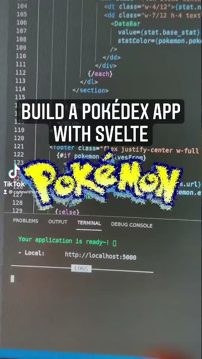 I built a Pokédex app with Svelte.js #shorts - YouTube