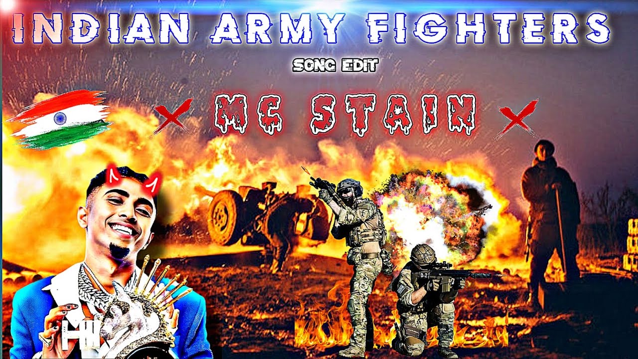 INDIAN ARMY FIGHTERS ||😈FEAT. MC STAIN || REVANGE OF SOLDIERS ||🔥STATUS ...