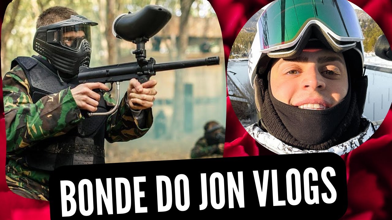 BONDE DO JON VLOGS JOGANDO PAINTBALL [COMPLETO] - YouTube