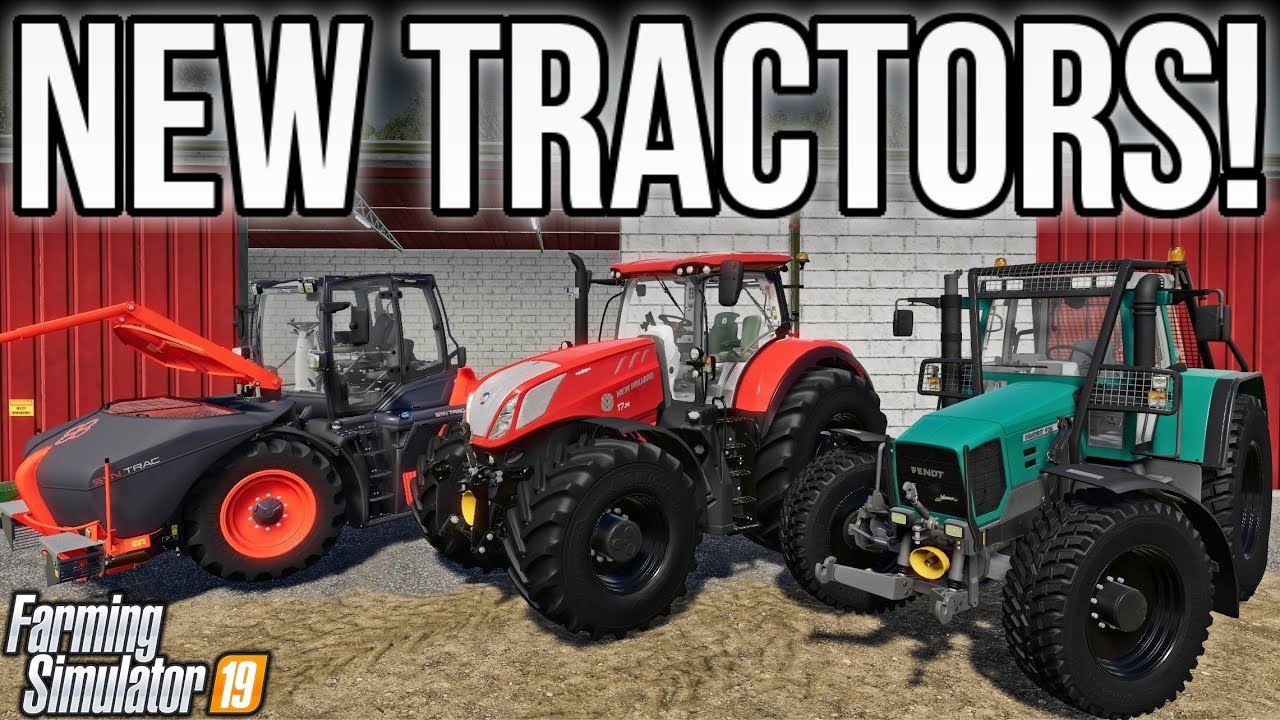 NEW MODS FS19! New Holland T7, Fendt Favorit 900, + Lots More! - YouTube