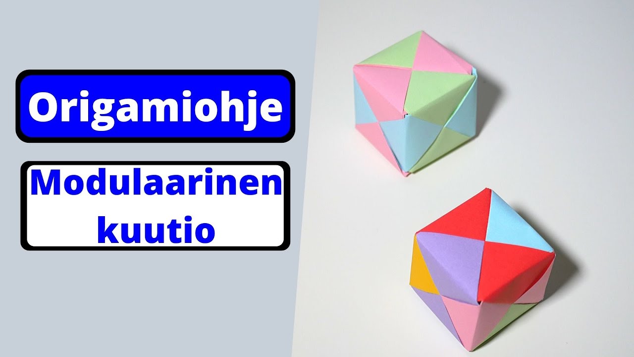 Ohje: Modulaarinen kuutio - YouTube