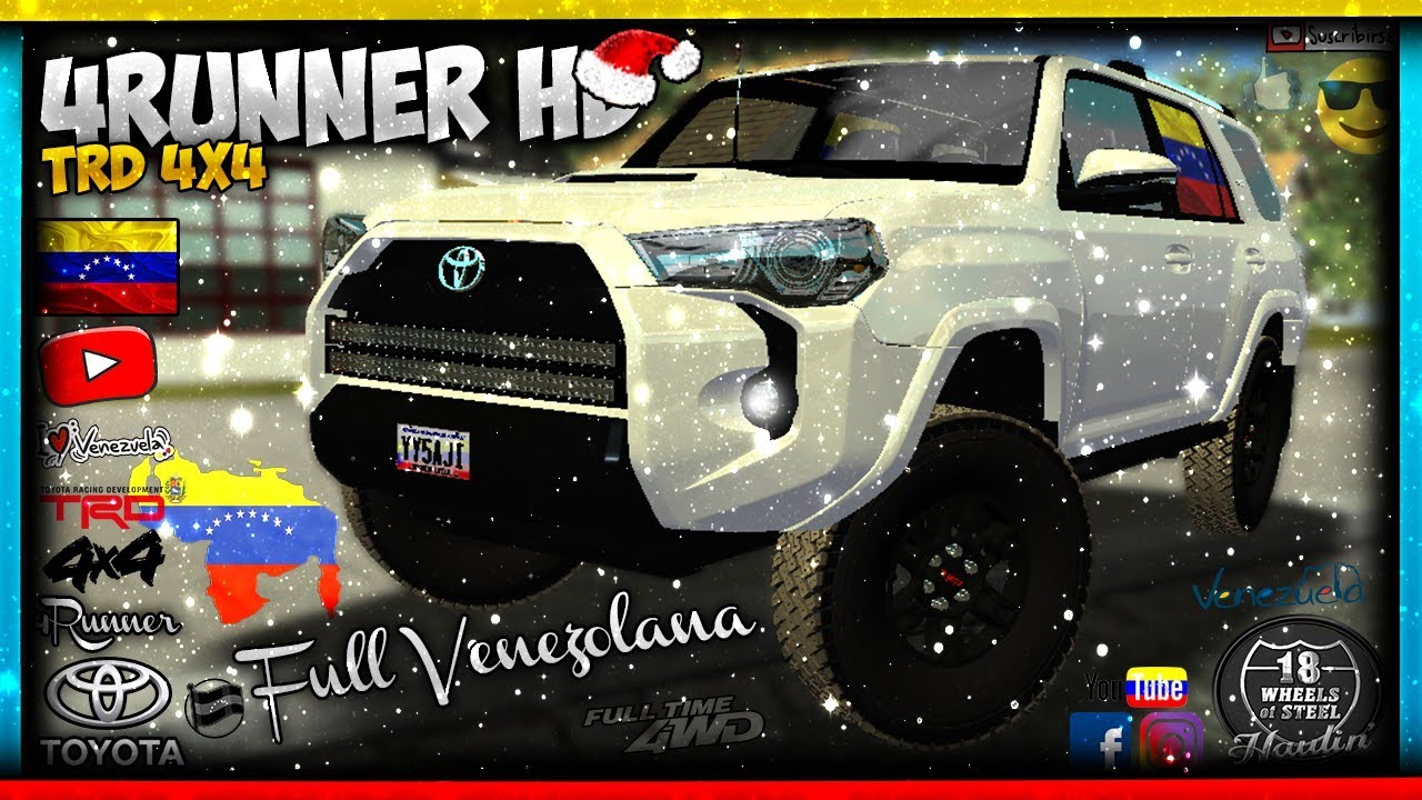🎁Regalo🎁 Toyota 4Runner TRD 4x4 2018 HD 💛Full💙Venezolana ️ Para Su 18 ...
