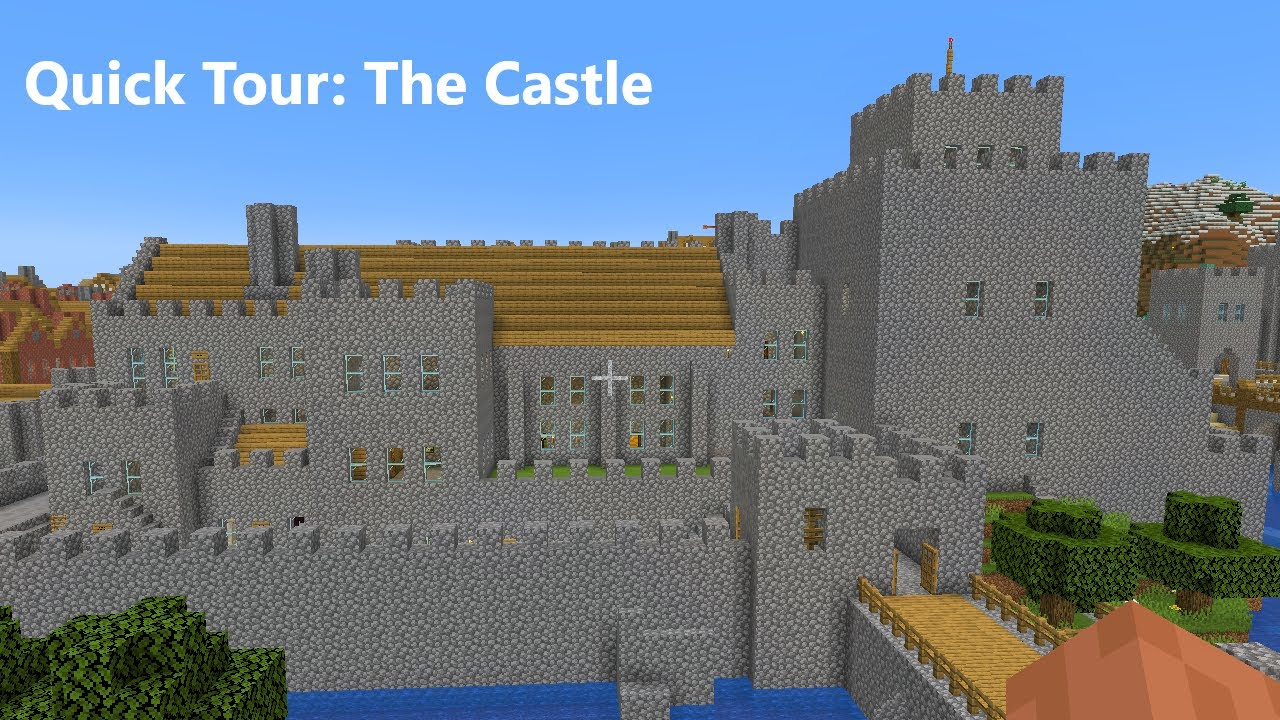 Quick Tour: The Castle Part 2 - Minecraft World Tour - YouTube