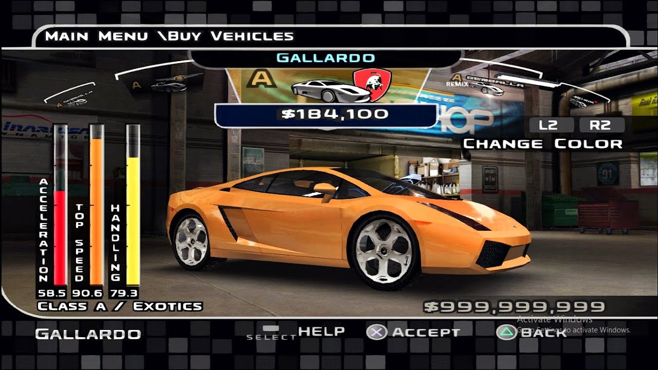 NYOBAIN MODIFIKASI LAMBORGHINI GALLARDO DI GAME INI - MIDNIGHT CLUB 3 ...