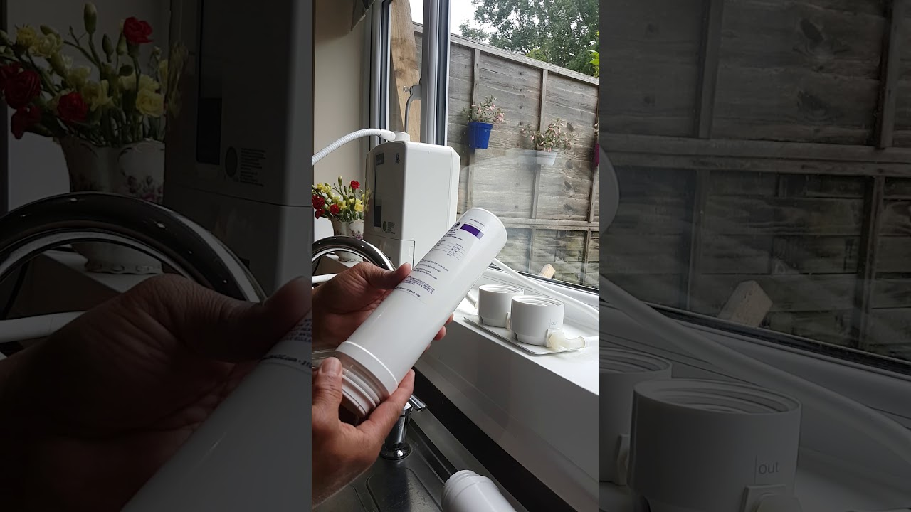 Installing The Enagic Pre-Filter in Kangen Device - YouTube