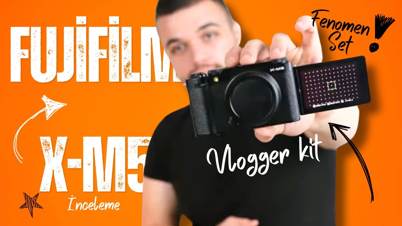 FUJİFİLM X-M5 VLOGGER KİT İNCELEME | BU SET SİZİ ÜNLÜ YAPICAK ! - YouTube