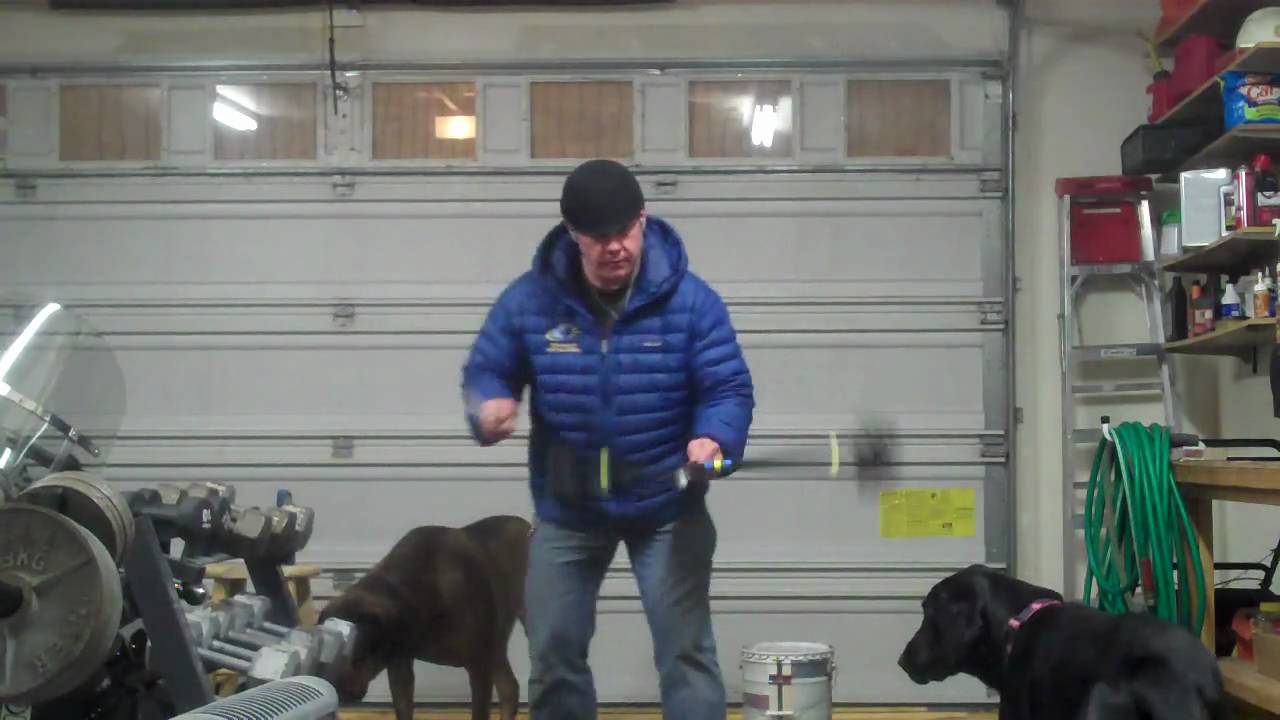 Showing off with my Devil Sticks - YouTube