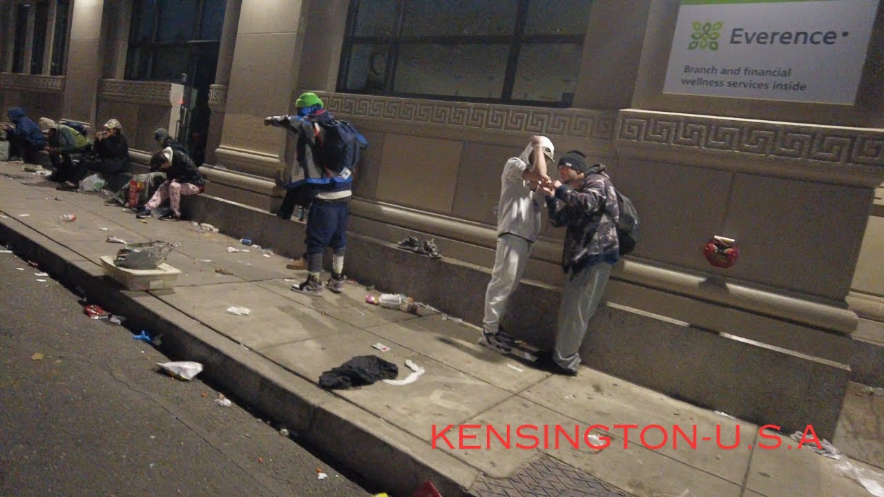 Philadelphia {U.S.A} - terrifying scenes and increase usage of drugs ...