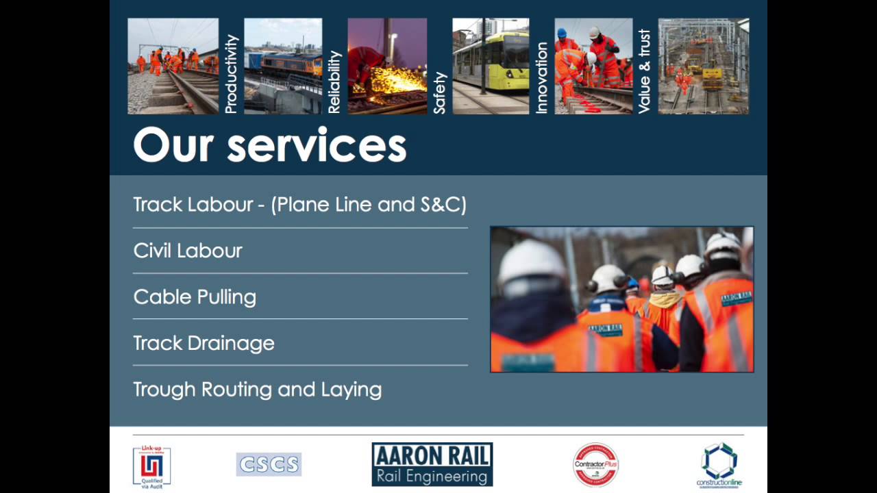 Aaron Rail Engineering - YouTube