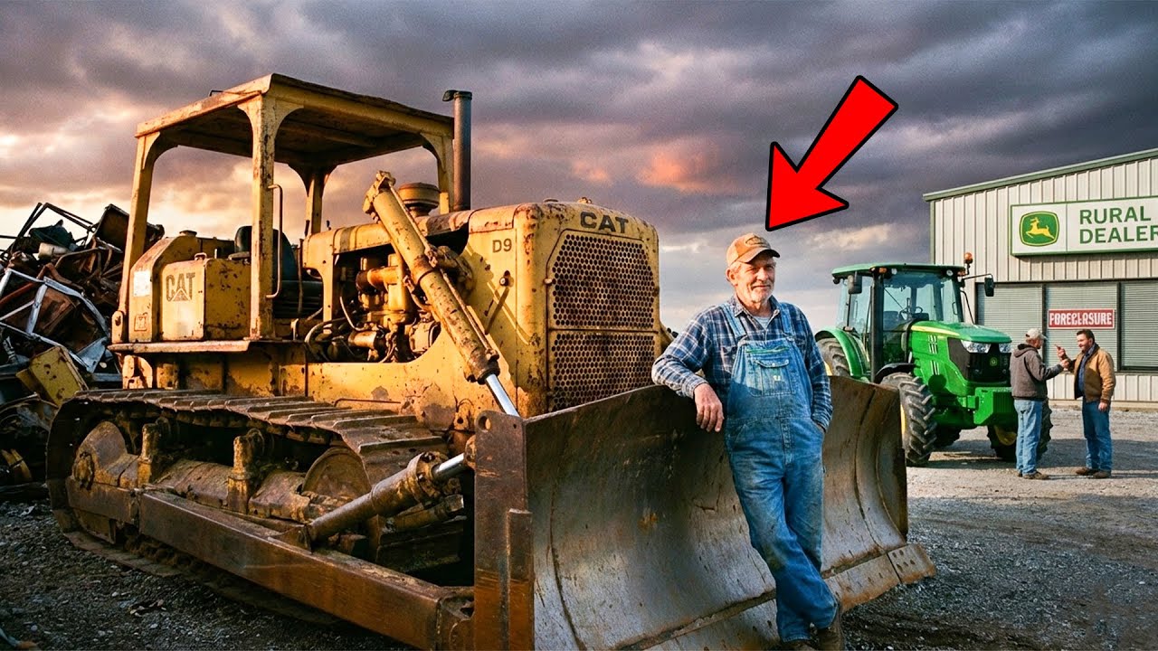 Foreclosure Hit Hard... A Paid-off 10-Ton Dozer Turned Junkyard Iron ...