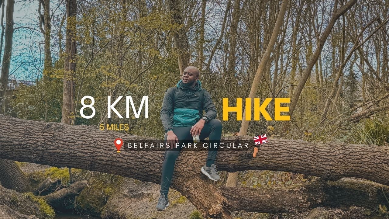 Solo Hiking 8 KM / 5 Mile | Belfairs Park | Essex - YouTube