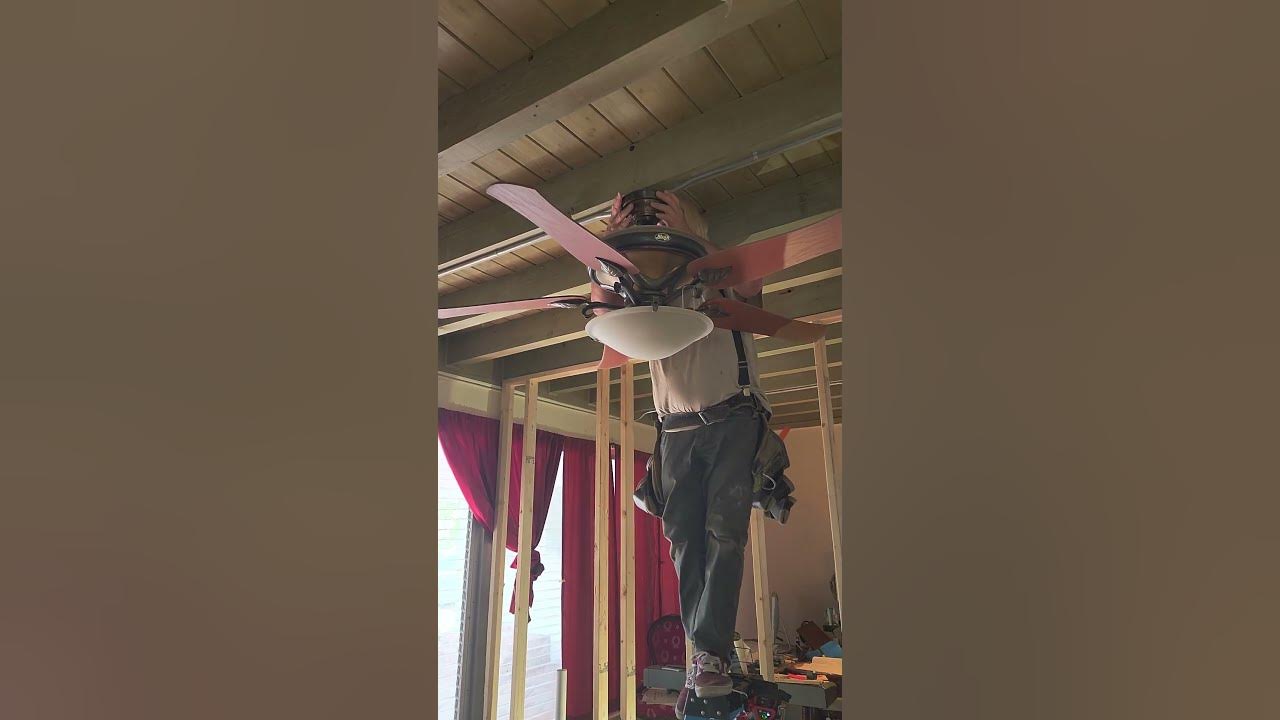 CEILING FAN REMOVAL ELAINE RICHARDSON EDDY SHIPEK 561-693-8636 LIVE - YouTube