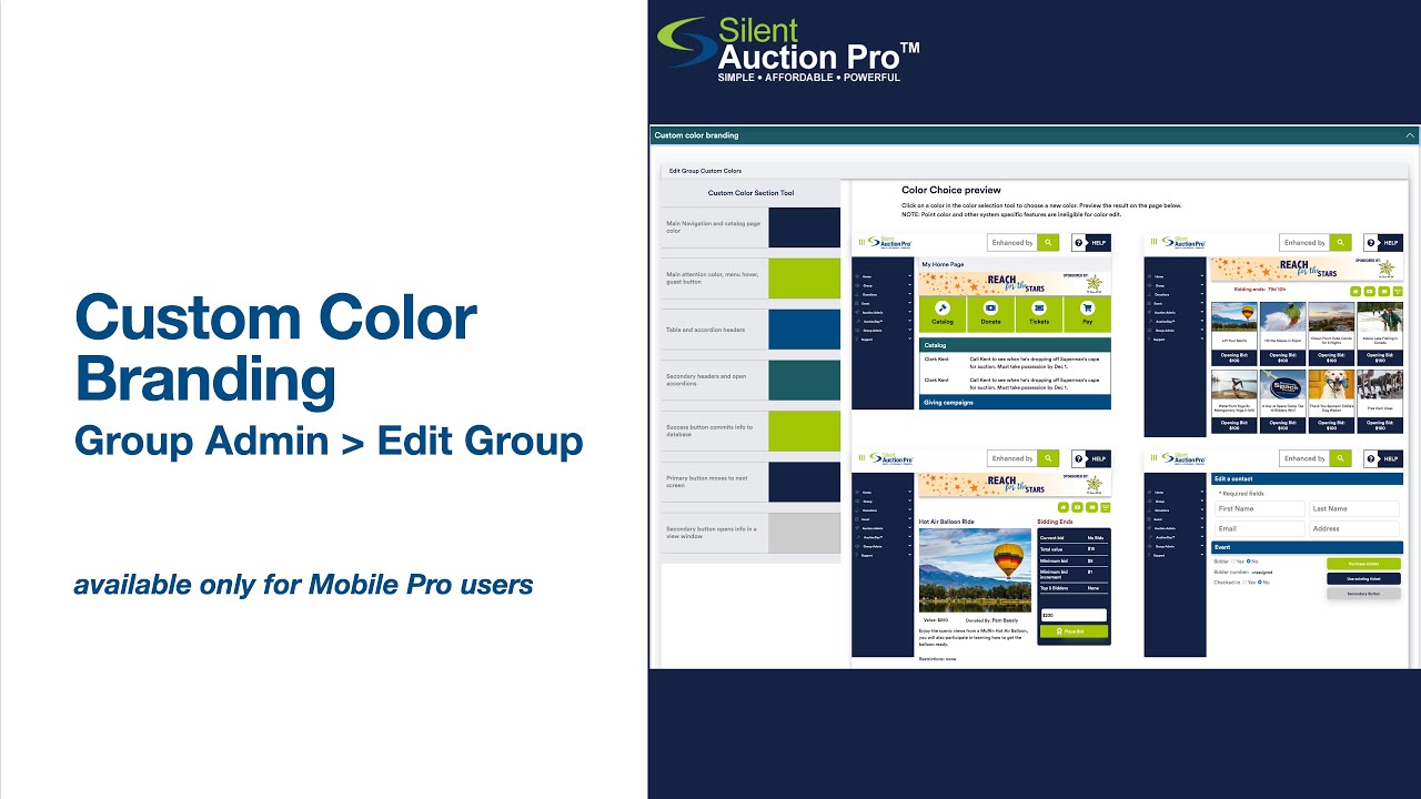 Custom Color Branding - YouTube