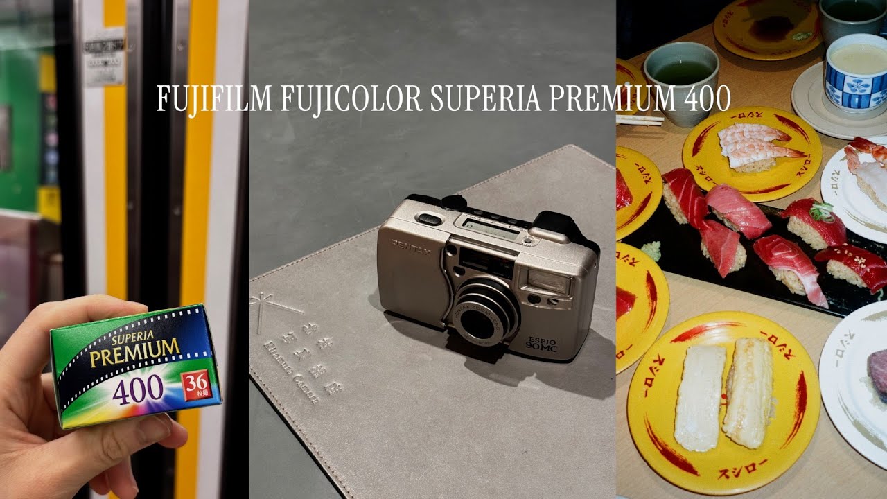TOKYO ON FILM | fujifilm fujicolor superia premium 400 - YouTube