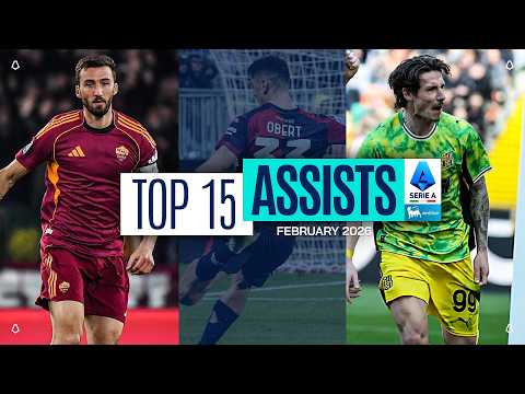 The Top 15 Assists of February | Top Assists | Serie A 2025/26