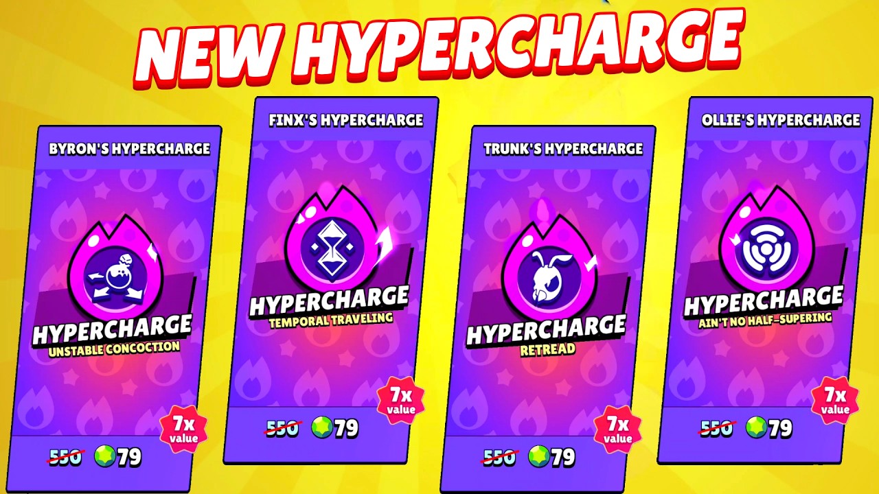 New Hypercharge - Trunk Ollie Byron Finx - Brawl Stars - YouTube