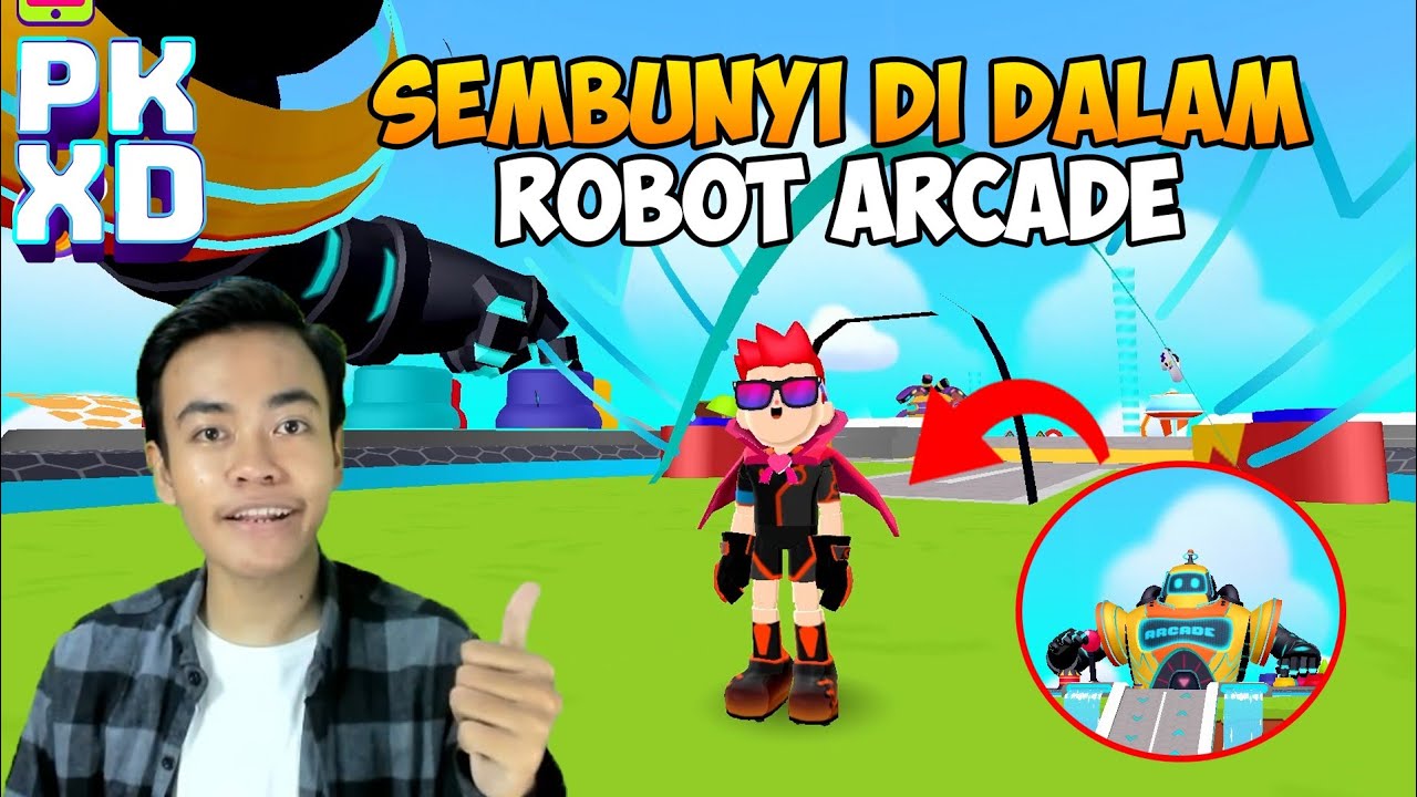 BUG BISA MASUK KEDALAM GIANT ROBOT PK XD - YouTube